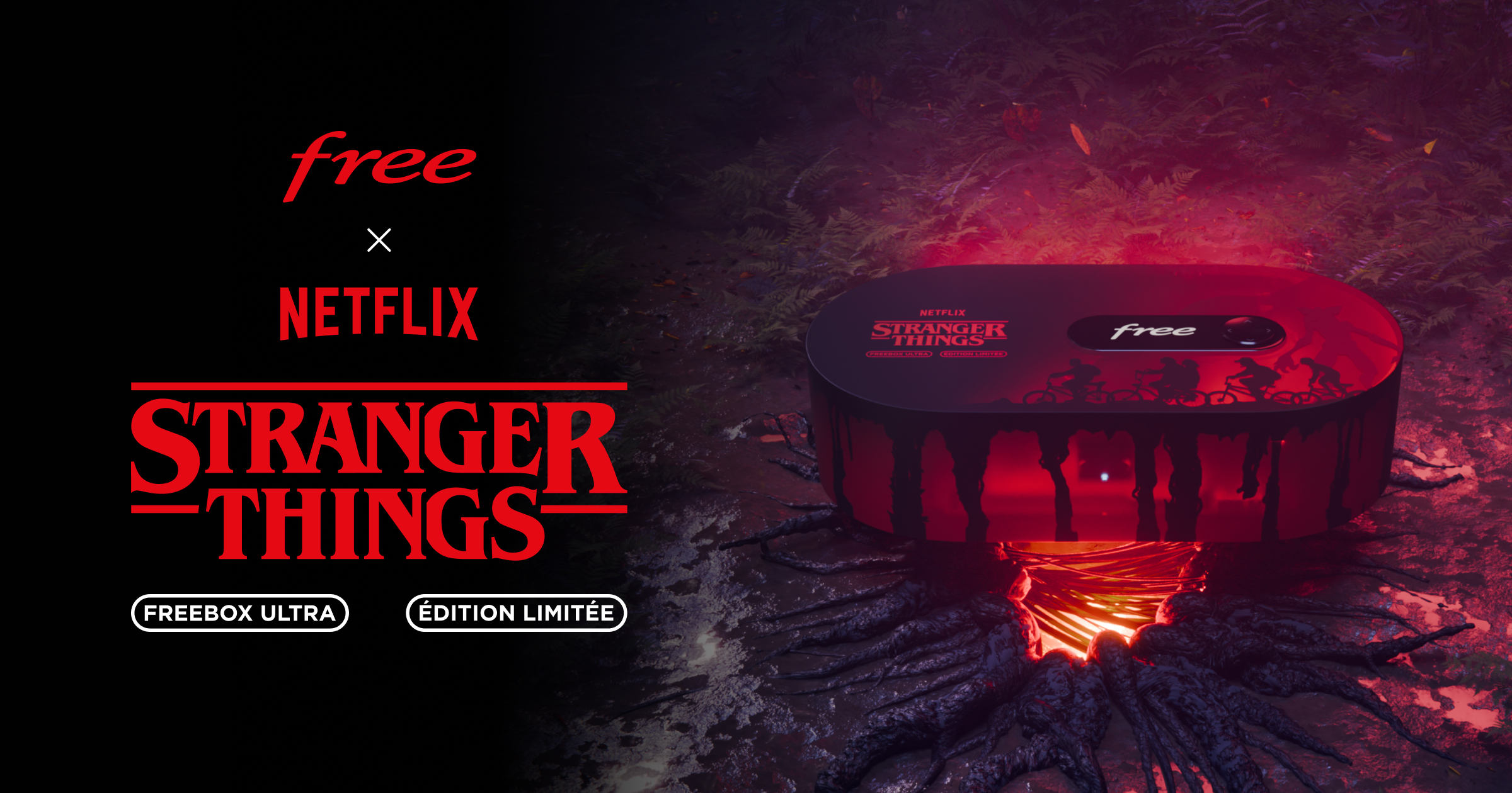 Freebox Ultra Édition Limitée Stranger Things